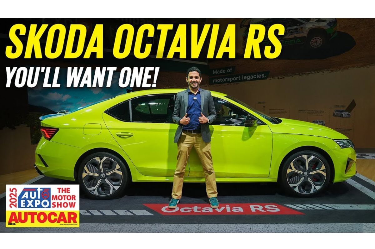 Skoda Octavia RS India launch details, specs, performance, interior, features, Auto Expo 2025 ...